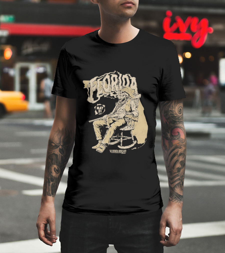 Florida Whiskey Myers May 31 2026 MIDFLORIDA Credit Union Amphitheatre Tampa T-Shirt