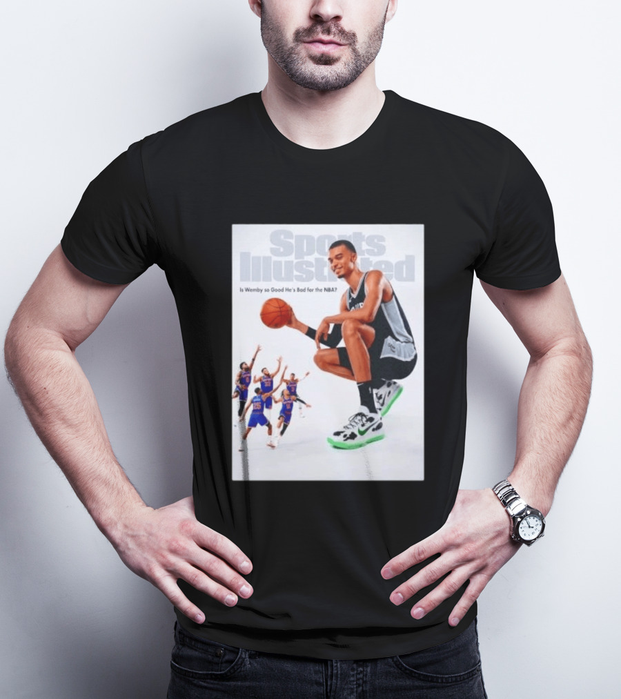 Sports Illustrated Wemby Is So Good He's Bad For The NBA T-Shirt