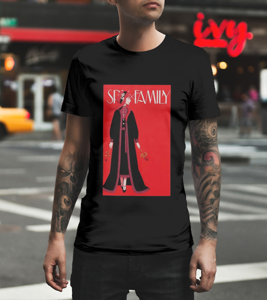 Spy X Family Yor Forger Red Roses T-Shirt