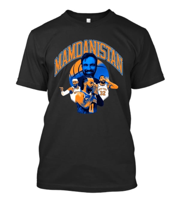 MAMDANISTAN Alien Workshop New York Knicks T-Shirt
