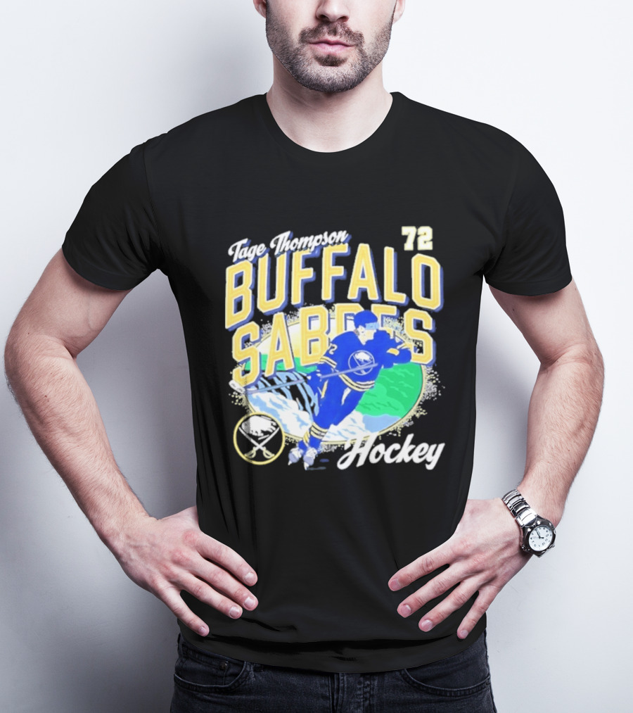 Tage Thompson 72 Buffalo Sabres Hockey NHL Team Player T-Shirt