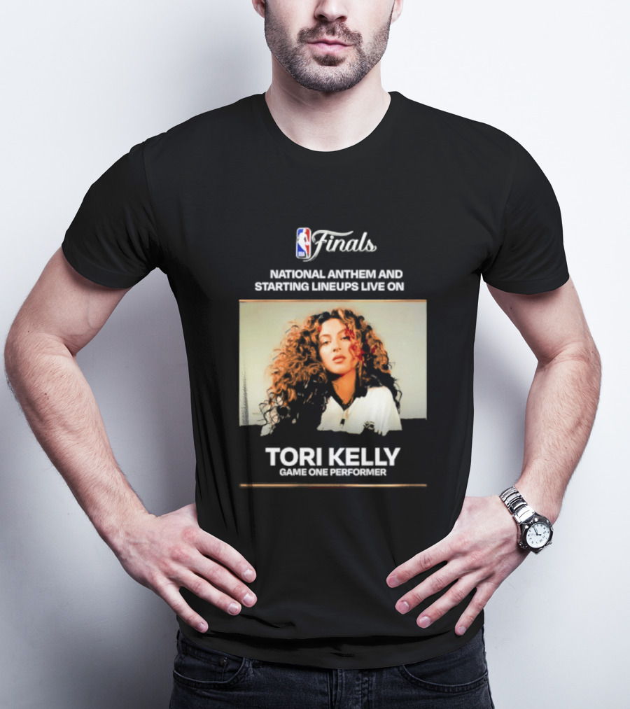 NBA Finals Tori Kelly Game One Performer National Anthem And Starting Lineups Live T-Shirt