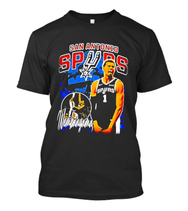 San Antonio Spurs Wembanyama Victor NBA Basketball Player T-Shirt