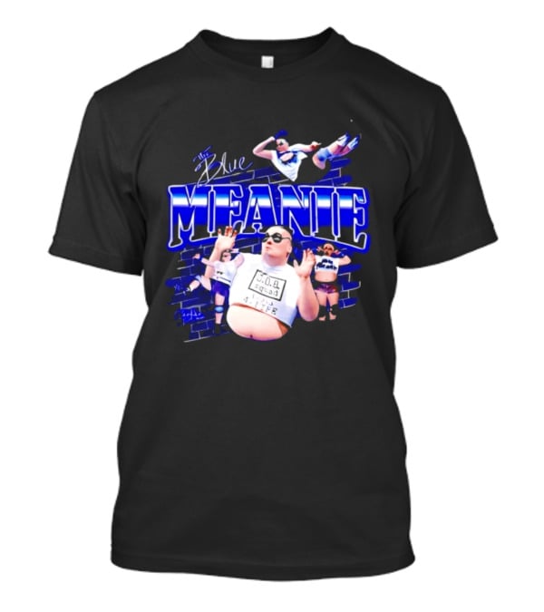The Blue Meanie Brian Heffron Wrestling T-Shirt