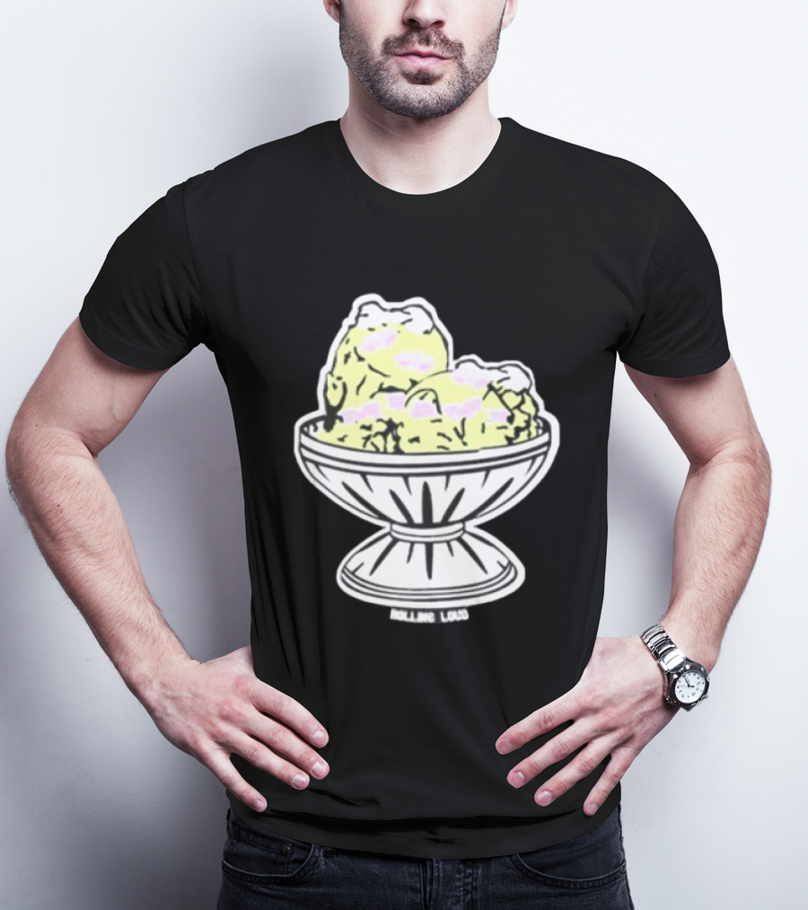 Rolling Loud Ice Cream Bowl Collaboration T-Shirt