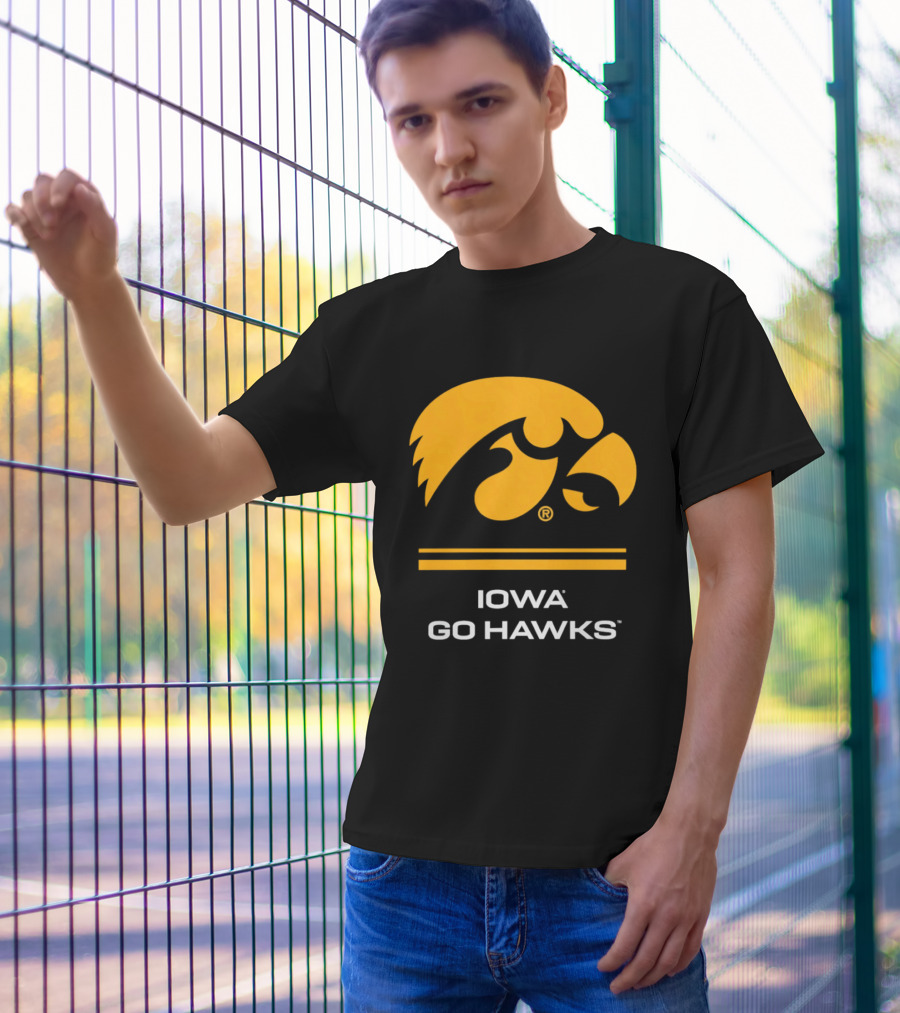 Iowa Hawkeyes Go Hawks T-Shirt