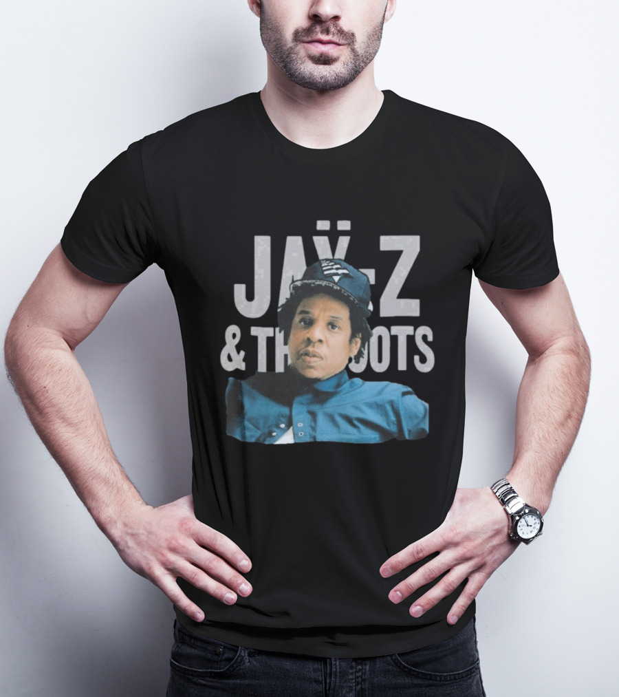 Jay Z & The Roots Collaboration Music Legends T-Shirt