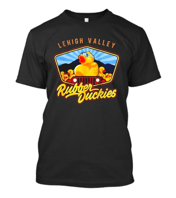 Lehigh Valley IronPigs Rubber Duckies Jeep T-Shirt