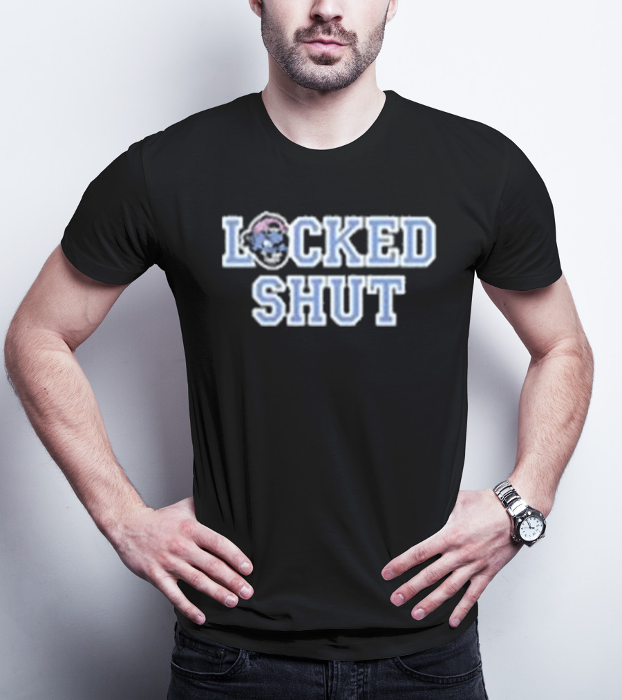 Locked Shut Steel Spine Won't Crack T-Shirt