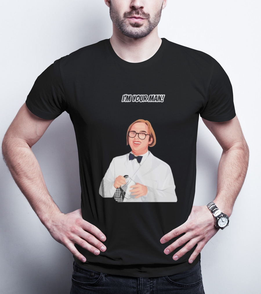 Max And Paddy I Am Your Man Bow Tie White Jacket T-Shirt