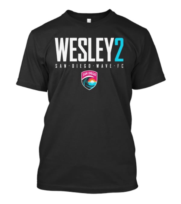 Wesley 2 San Diego Wave FC San Diego T-Shirt