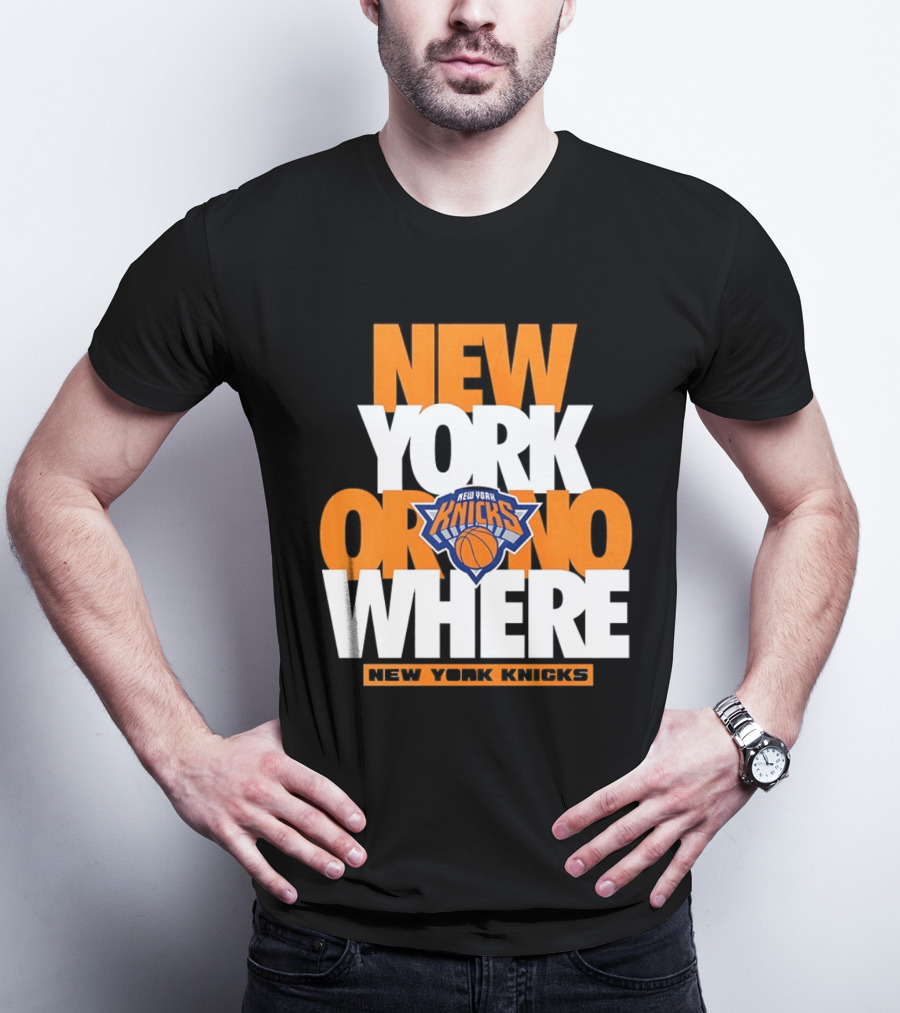 New York Knicks Basketball New York Or Nowhere 2026 T-Shirt