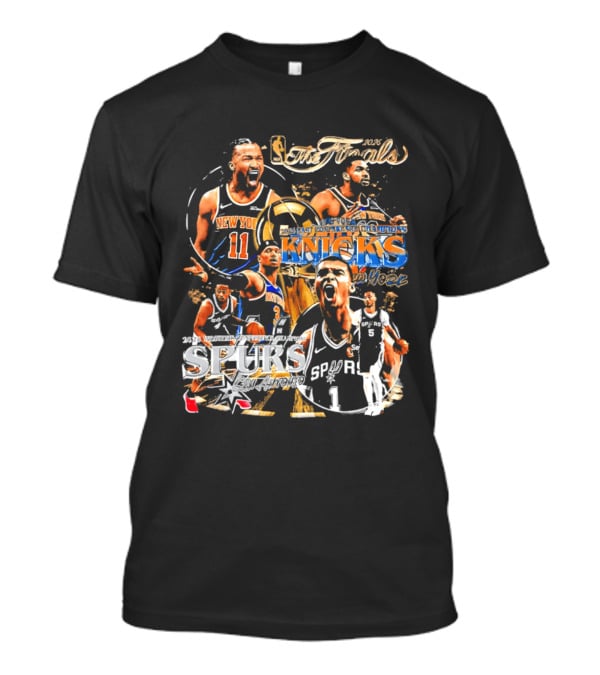 NBA 2026 Finals New York Knicks Vs San Antonio Spurs Matchup Highlights T-Shirt