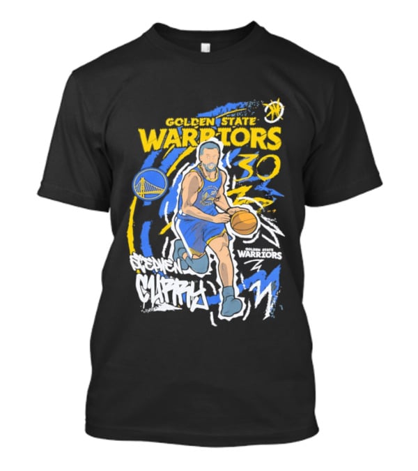 Golden State Warriors Stephen Curry 30 Basketball Player T-Shirt