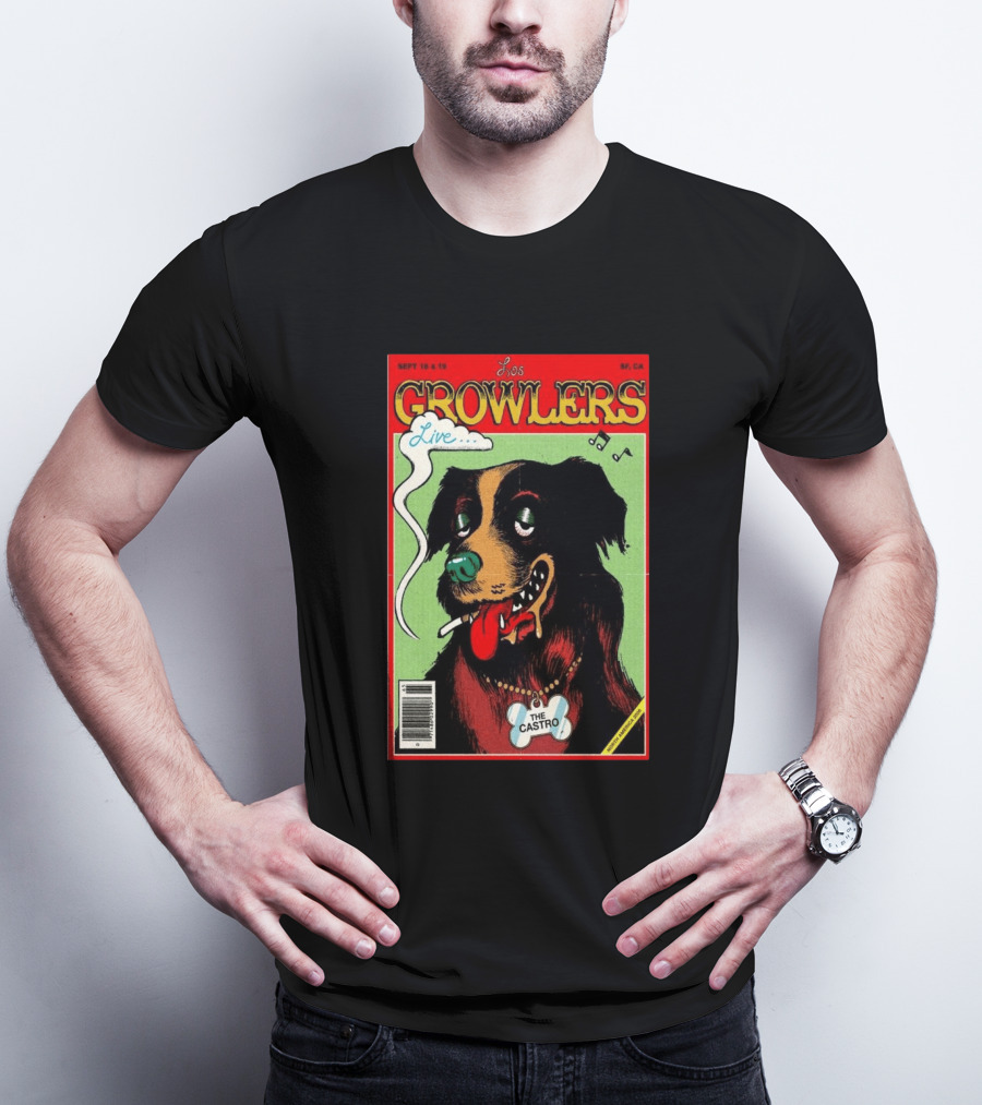 Los Growlers Live Sept 18 19 2026 San Francisco CA The Castro Theatre Dog T-Shirt