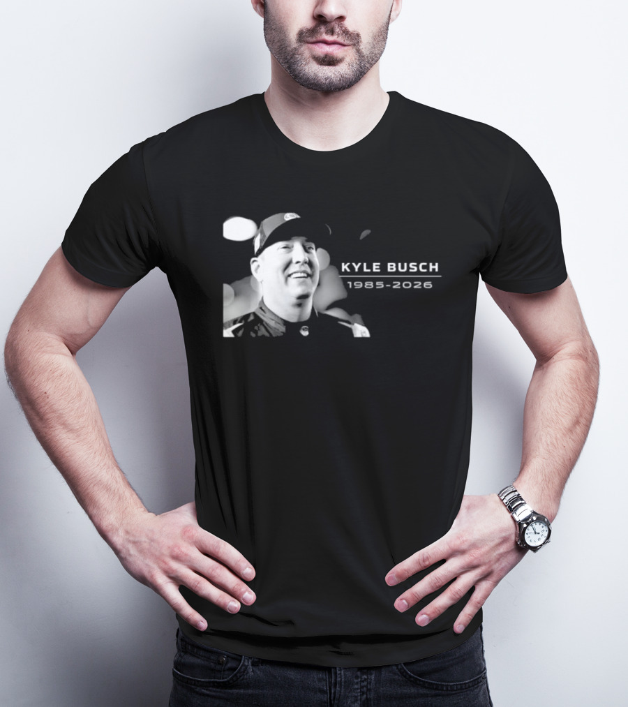 Kyle Busch 1985 2026 Memorial Two Weeks Since Passing T-Shirt