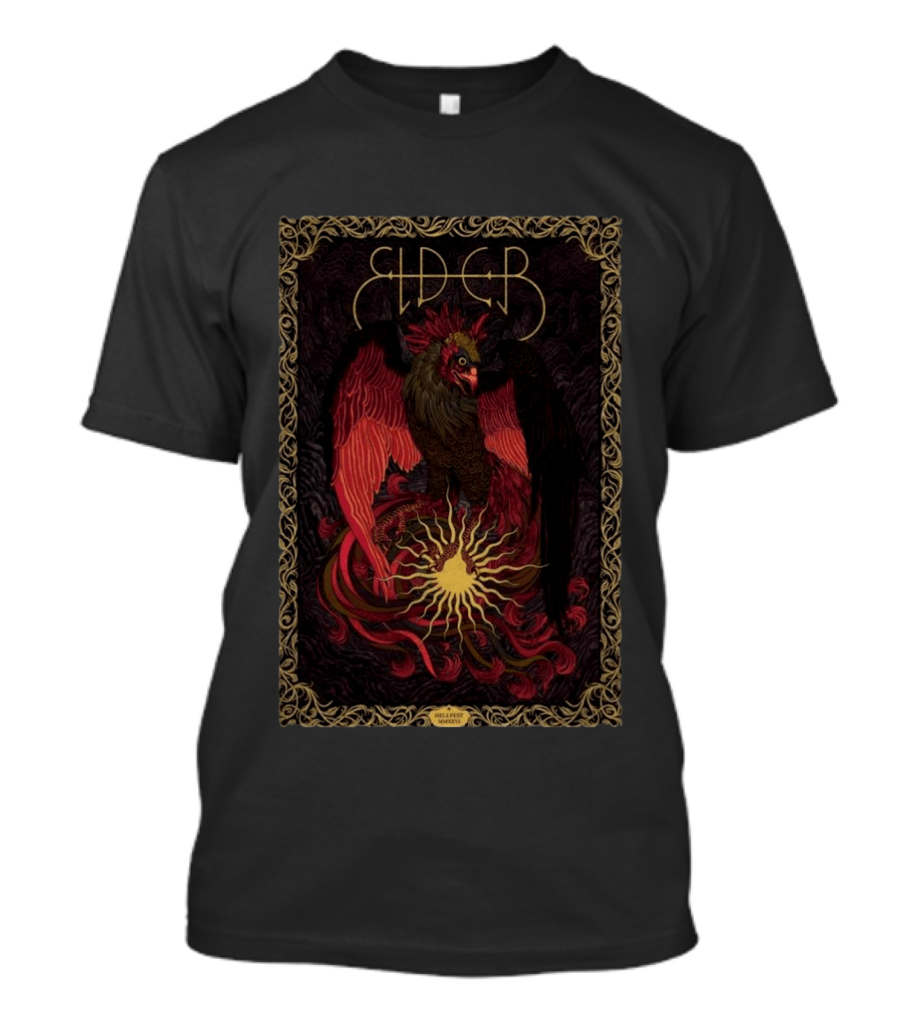 Elder Hellfest June 18 21 2026 Clisson France Phoenix T-Shirt
