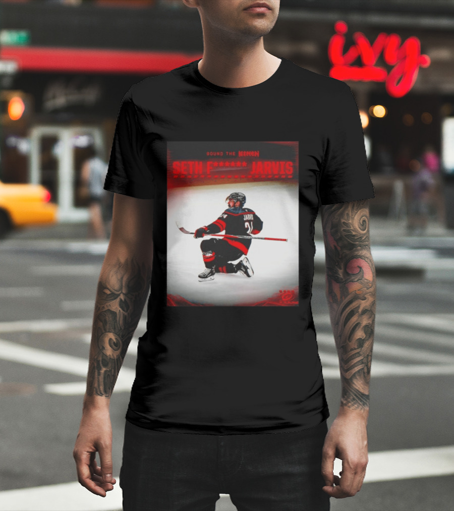 Sound The Siren Seth Jarvis Carolina Hurricanes T-Shirt