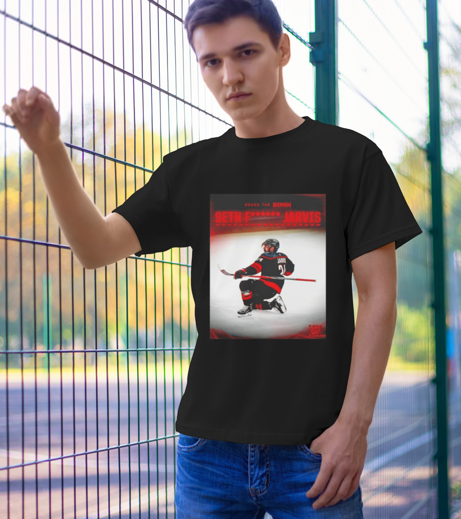 Sound The Siren Seth Jarvis Carolina Hurricanes T-Shirt