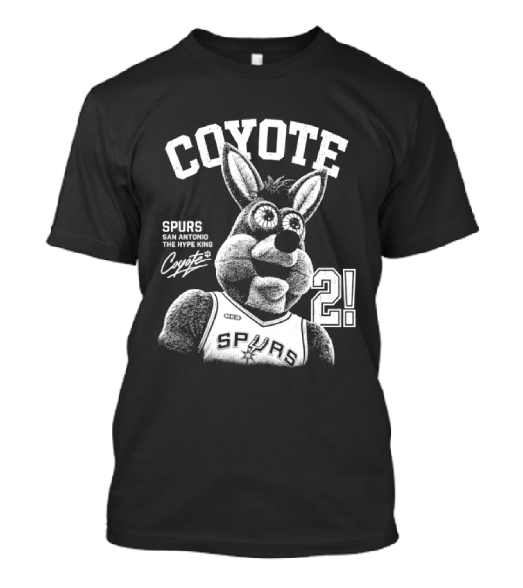 Coyote Spurs San Antonio NBA Basketball The Hype King 21 T-Shirt