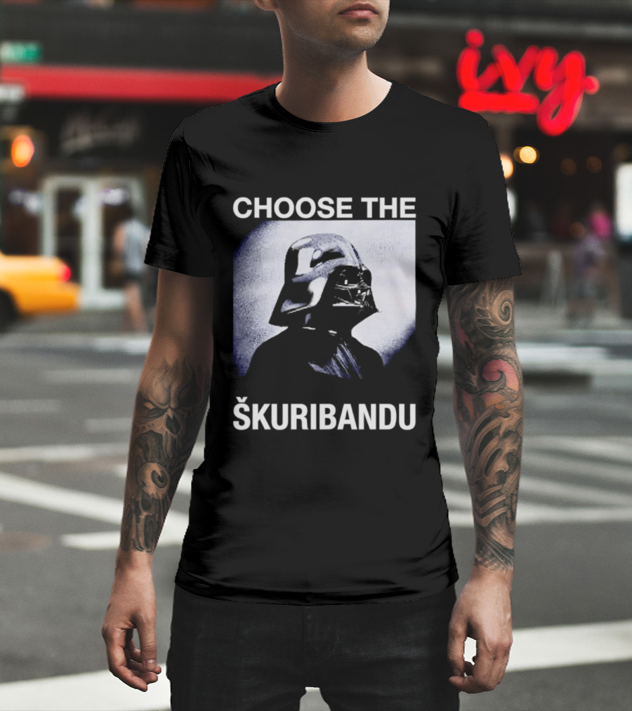 Darth Vader Star Wars Choose The Škuribandu T-Shirt