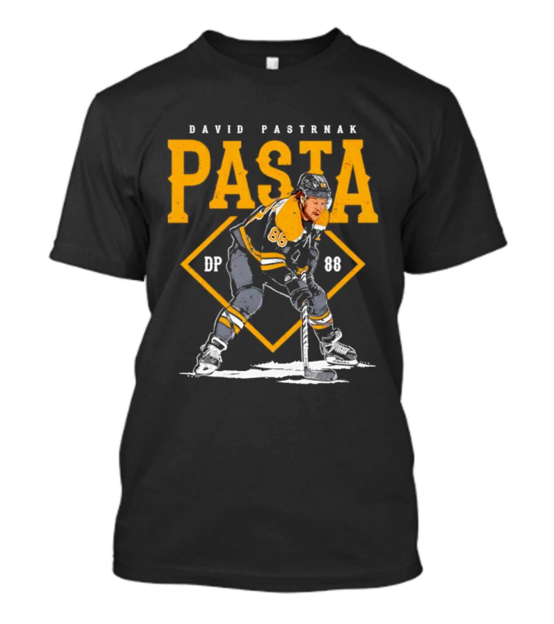 David Pastrnak Pasta BP 88 Boston Bruins NHL Player T-Shirt