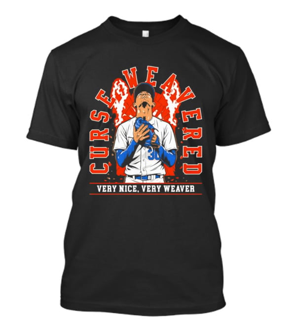 Jared Weaver Los Angeles Angels Curse Weavered Very Nice Very Weaver T-Shirt