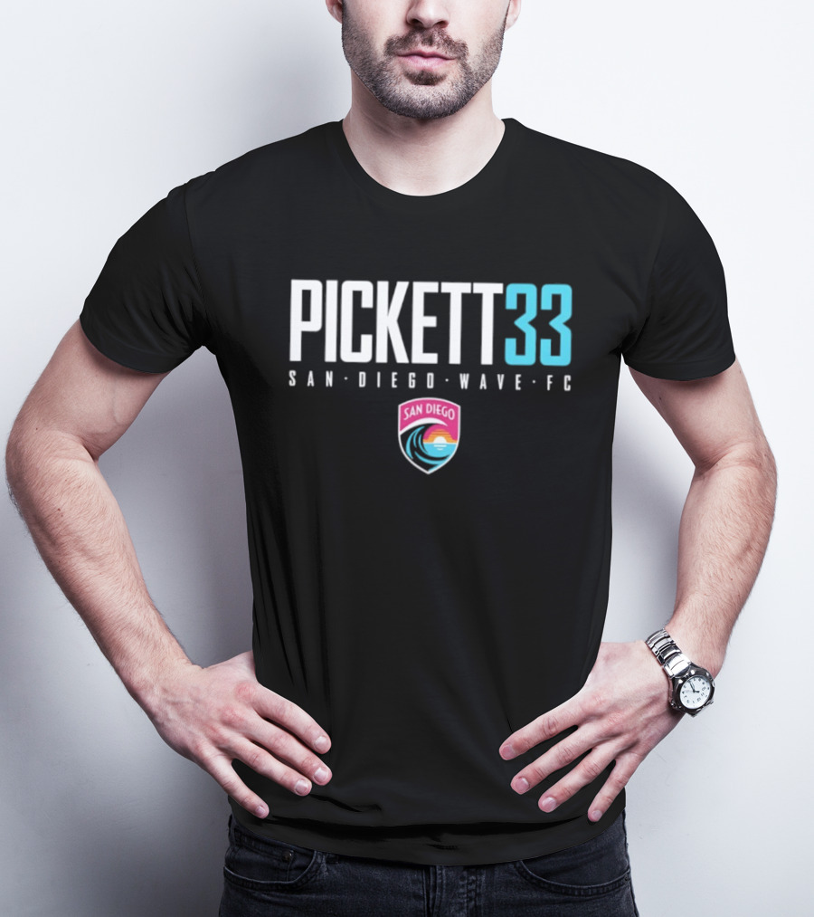 Kiki Pickett 33 San Diego Wave FC T-Shirt