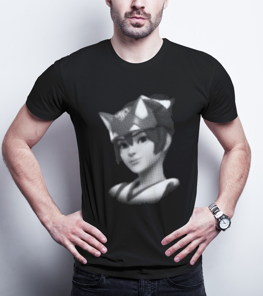Kiriko Over 2 Halftone T-Shirt