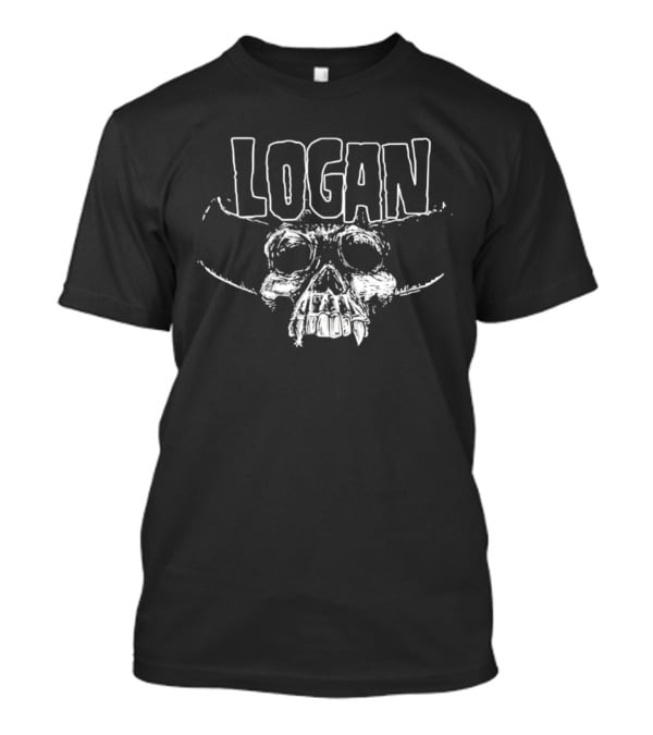 Logan Wolverine Marvel Comics Skull T-Shirt