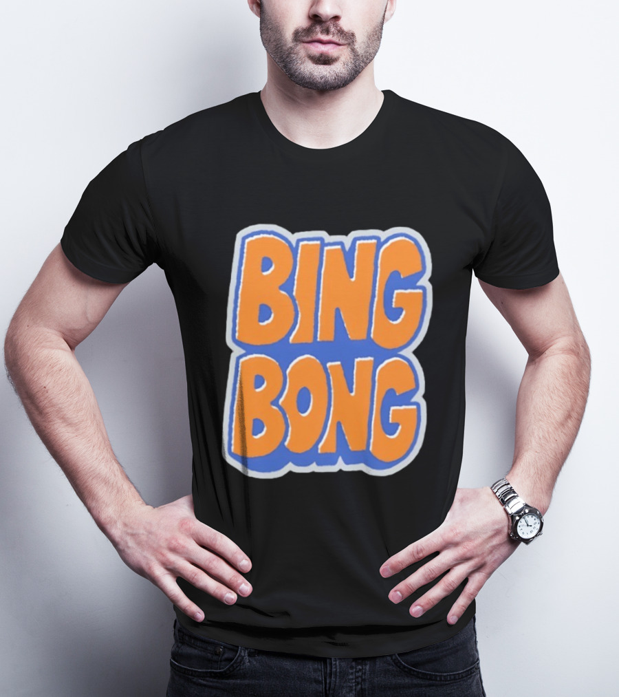 New York Knicks Basketball BING BONG Phrase T-Shirt