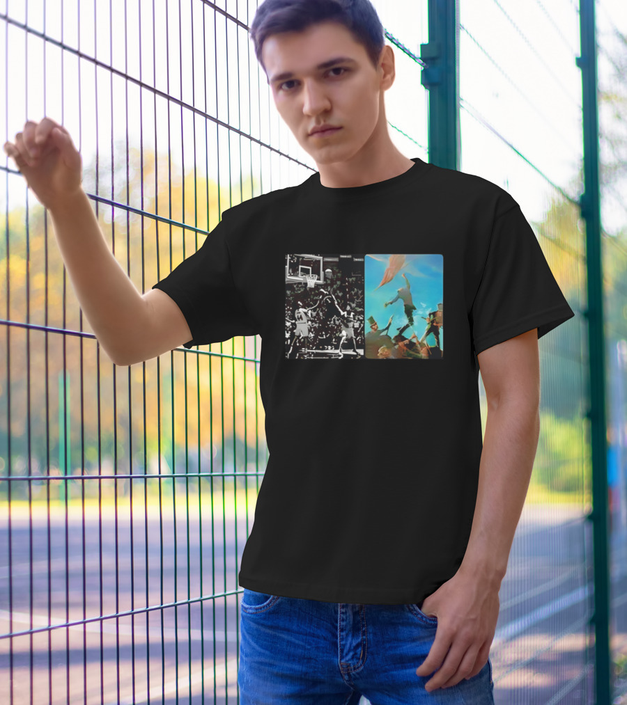San Antonio Spurs Victor Wembanyama Dunk Alamo Basketball Celebration T-Shirt