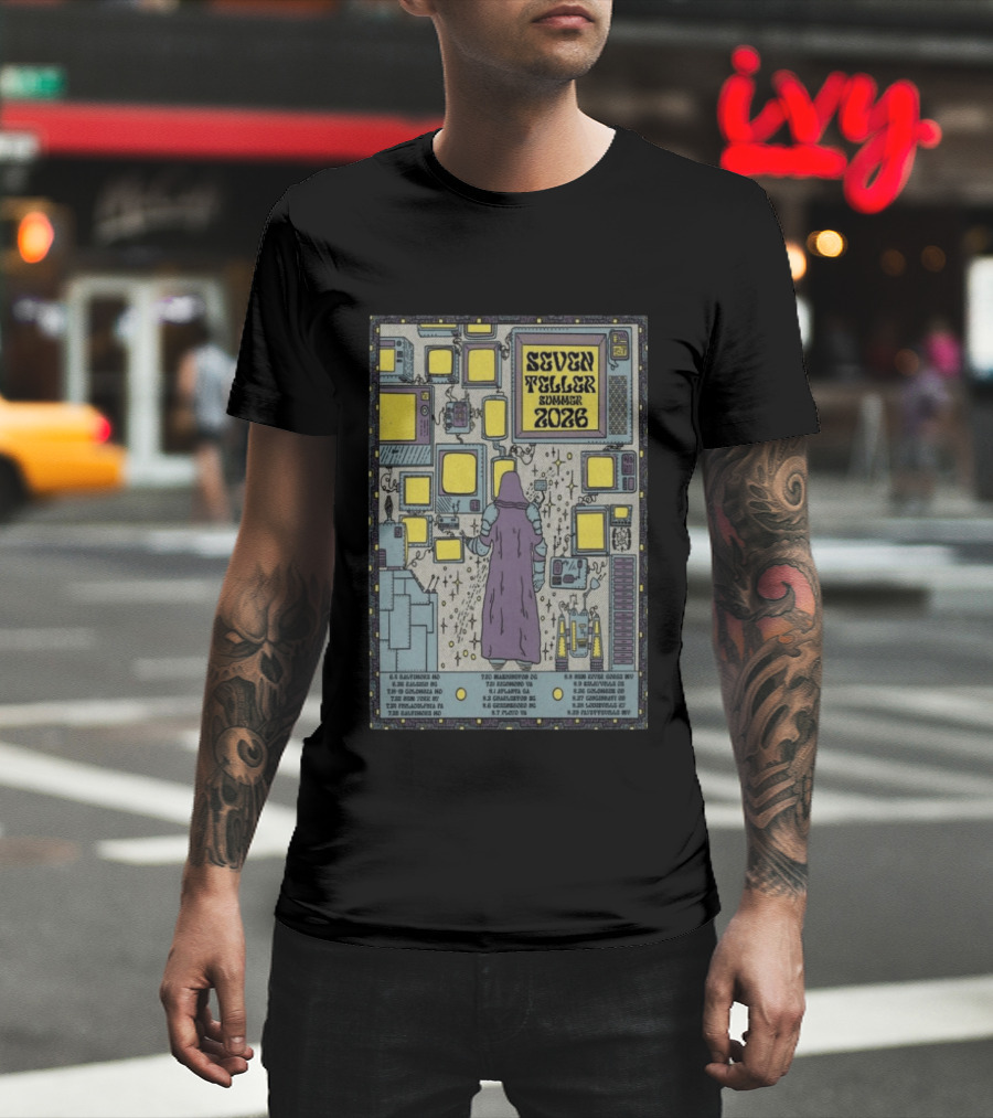 Seven Teller Summer 2026 Baltimore MD Tour June 4 T-Shirt