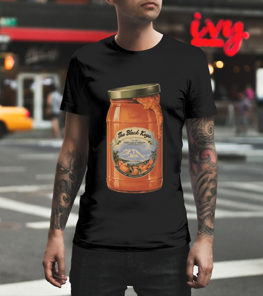 The Black Keys Peaches N Kream World Tour 2026 Spruce Meadows Calgary June 5 6 T-Shirt
