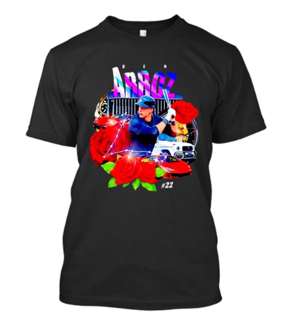 Ben Arroz New York Yankees Aaron Judge MLB 22 Luxury Sports Supercar Rose T-Shirt