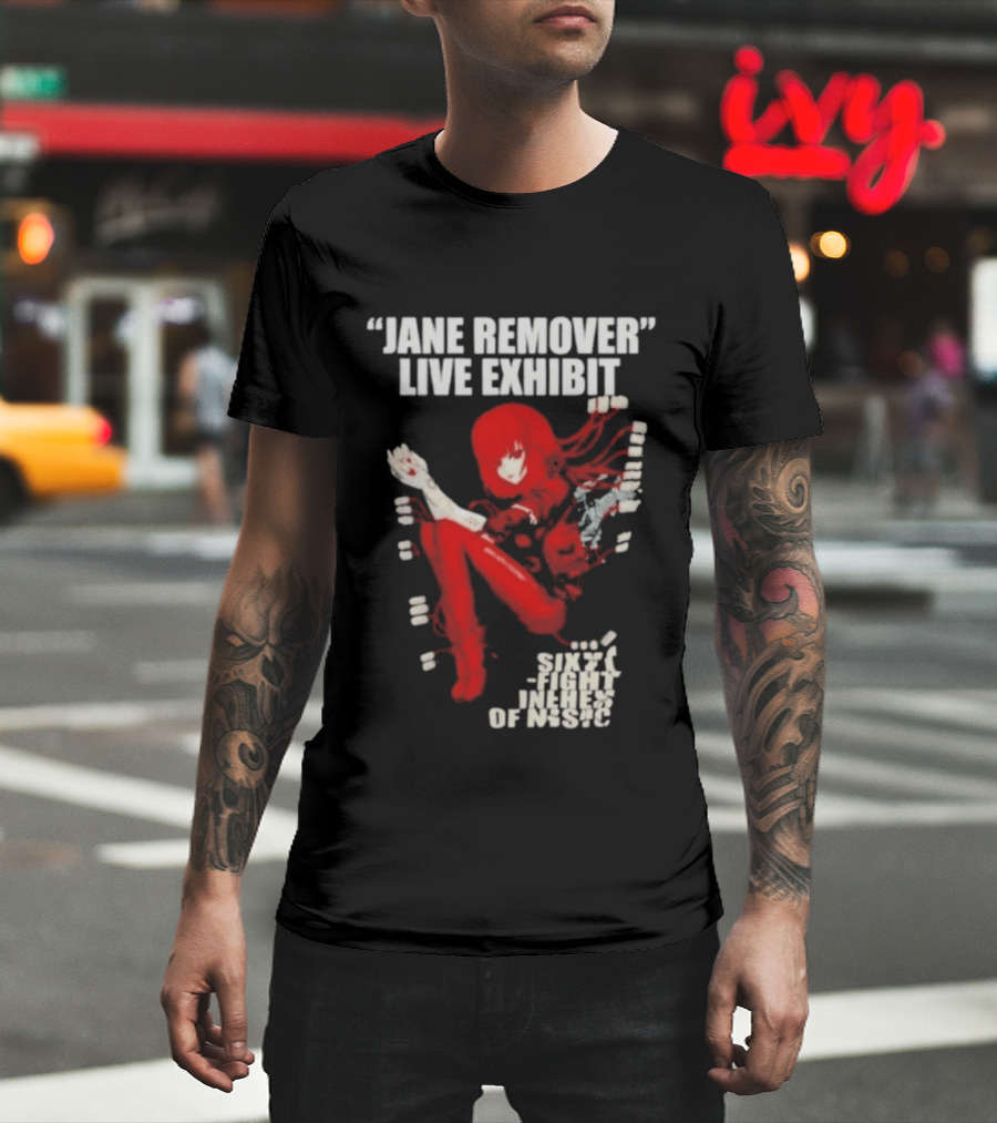 Jane Remover Live Exhibit Neon Genesis Sixty Fight Inches Of Music T-Shirt