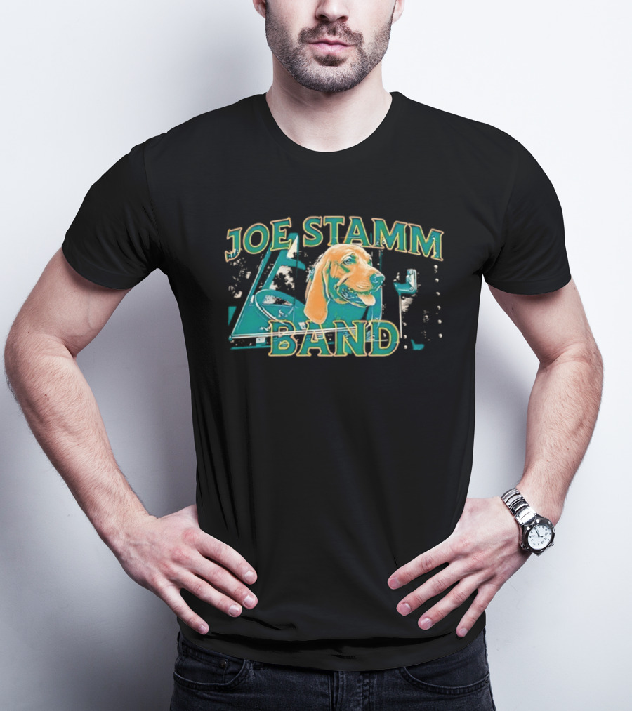 Joe Stamm Band Hound Dog Truck Music Country Folk Americana Concert T-Shirt