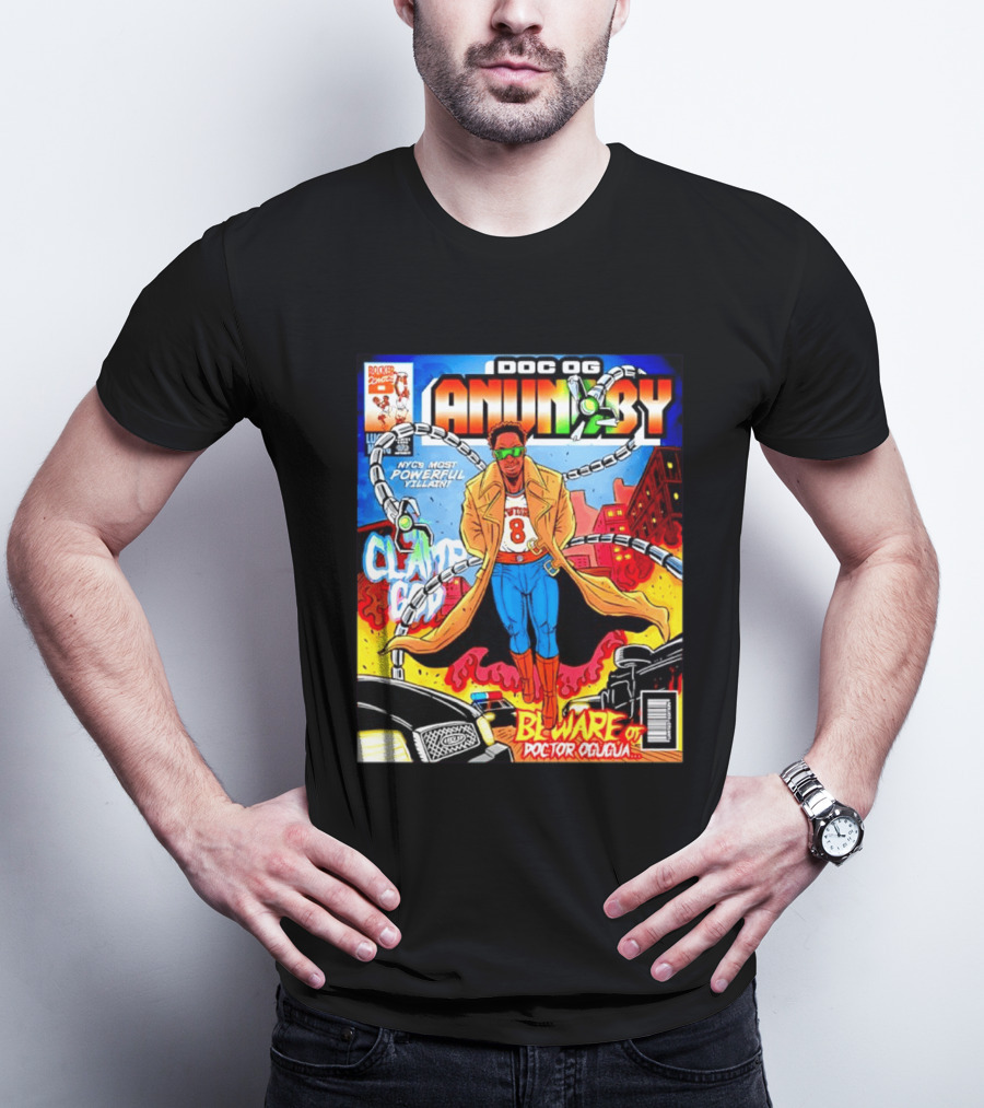 Doc OG Anunoby NYC's Most Powerful Villain Beware Of Doctor Ogugua Clamp God T-Shirt