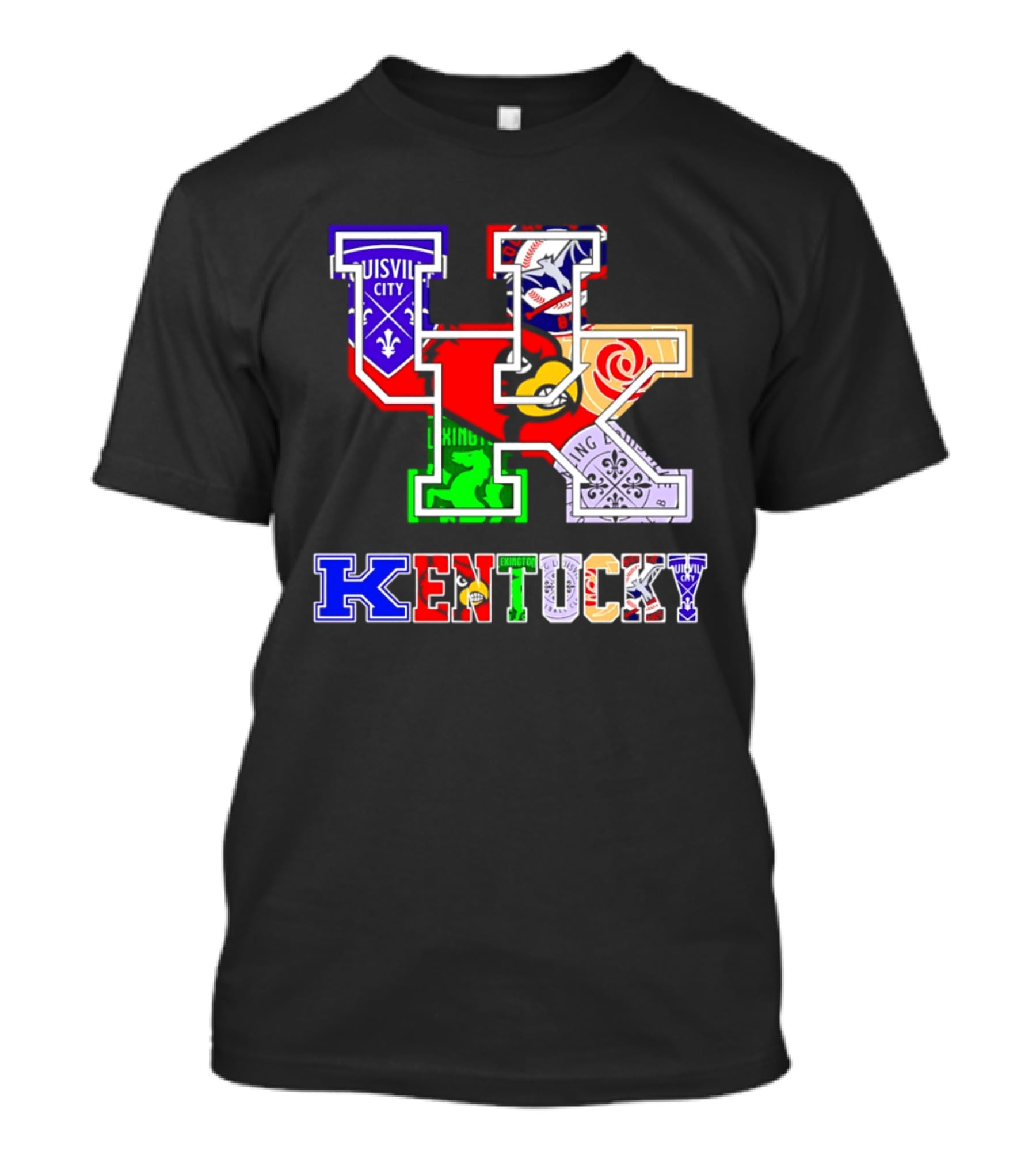 KY Wildcats Cardinals Louisville City Racing Lexington Kentucky T-Shirt