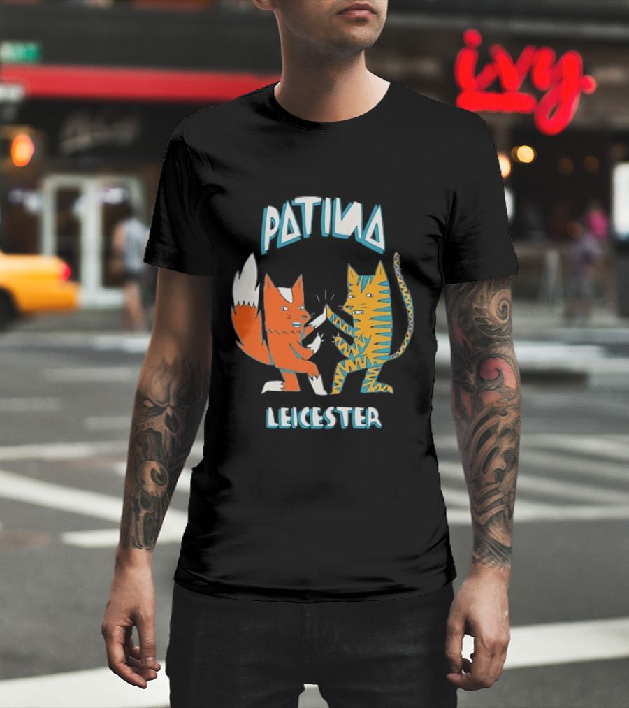 Patina Leicester Fox Tiger Illustration Kid Acne Gimme 3 T-Shirt