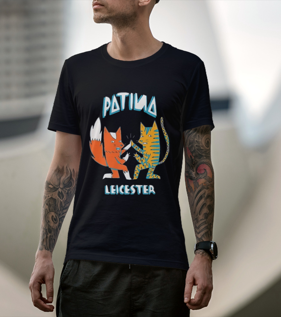 Patina Leicester Fox Tiger Illustration Kid Acne Gimme 3 T-Shirt