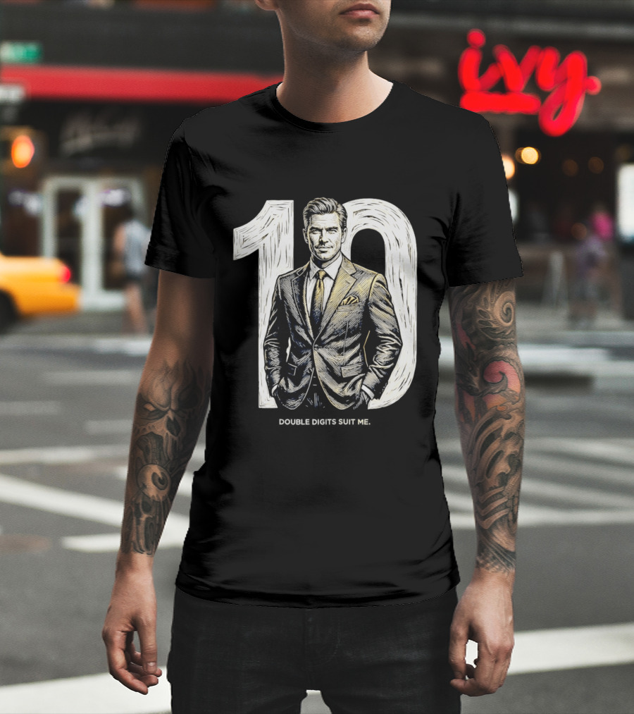 Pierce Brosnan 10 Double Digits Suit Me Timeless T-Shirt