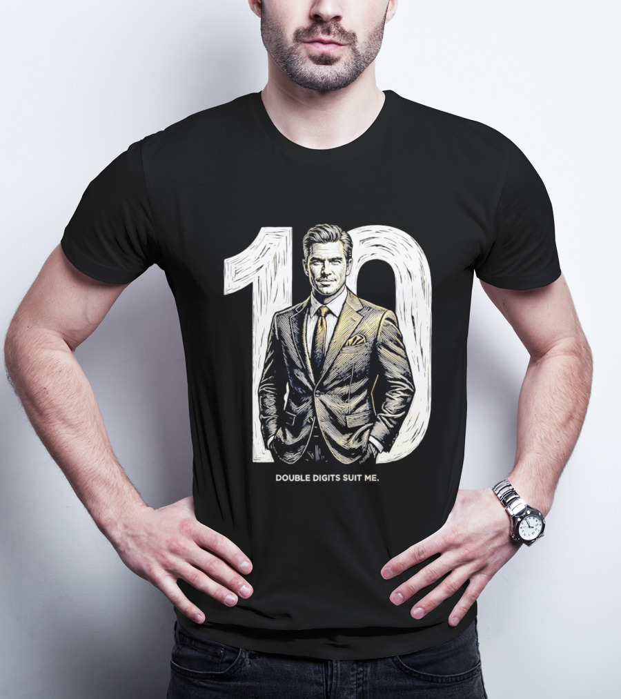 Pierce Brosnan 10 Double Digits Suit Me Timeless T-Shirt