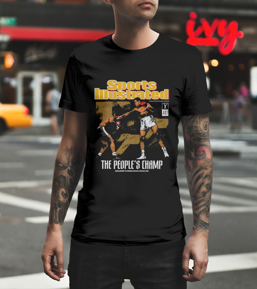 Sports Illustrated Muhammad Ali The People's Champ Boxing T-Shirt