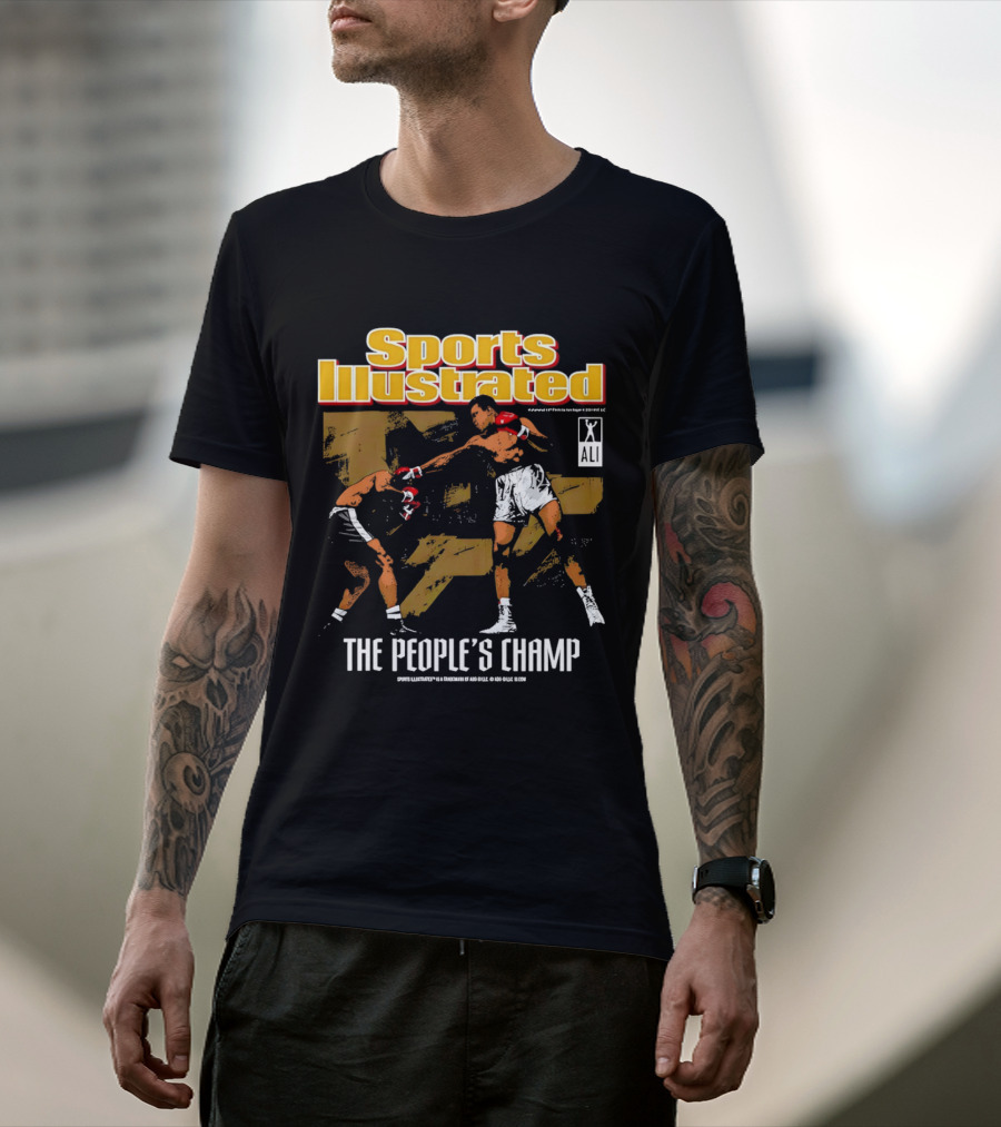 Sports Illustrated Muhammad Ali The People's Champ Boxing T-Shirt