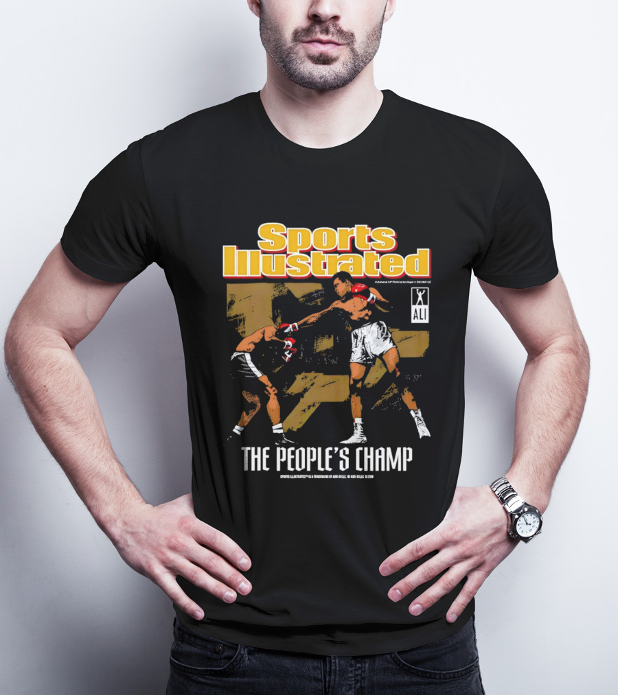Sports Illustrated Muhammad Ali The People's Champ Boxing T-Shirt