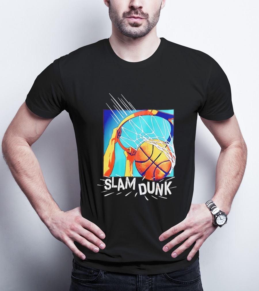 Slam Dunk Basketball Children's Place Hoop Action Kids T-Shirt