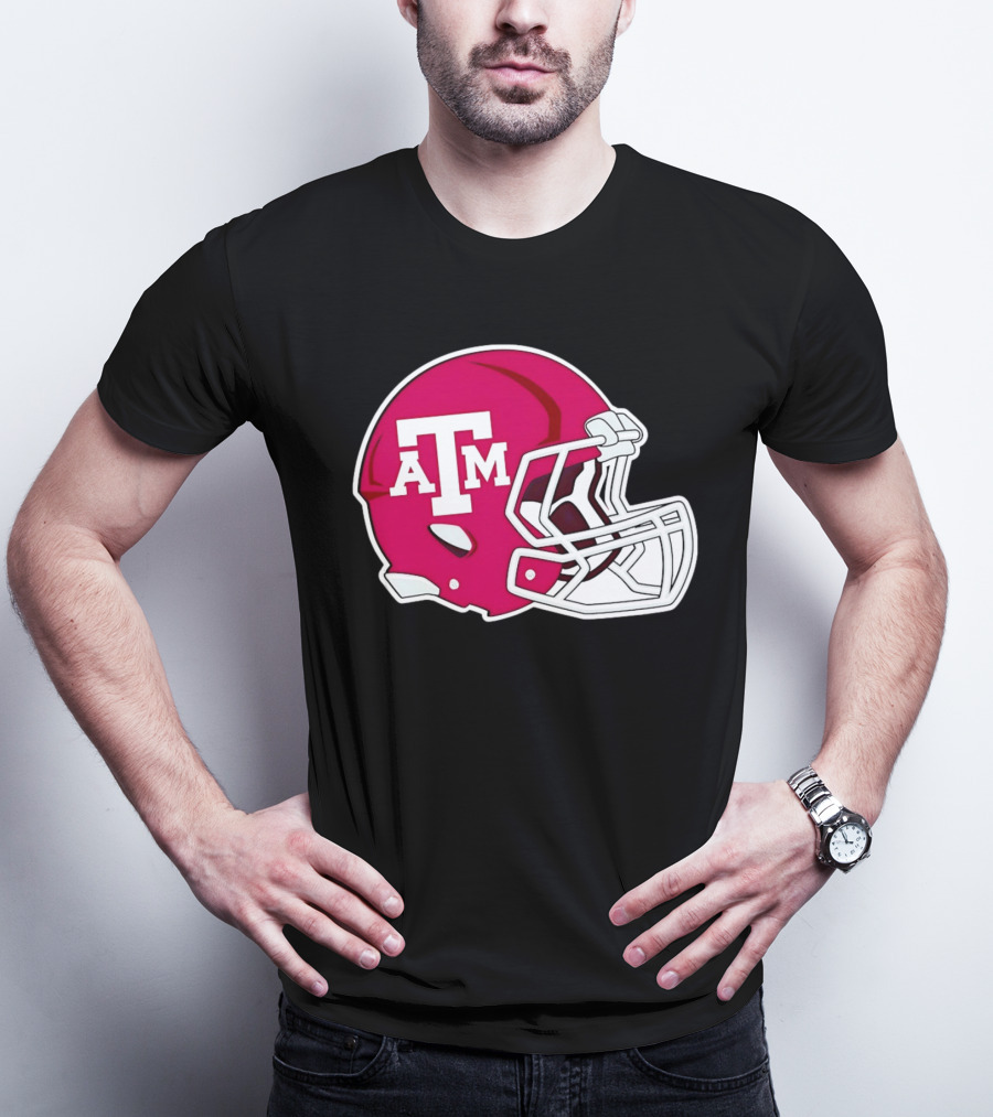 Texas A&M Aggies Football Helmet Fan Gear T-Shirt
