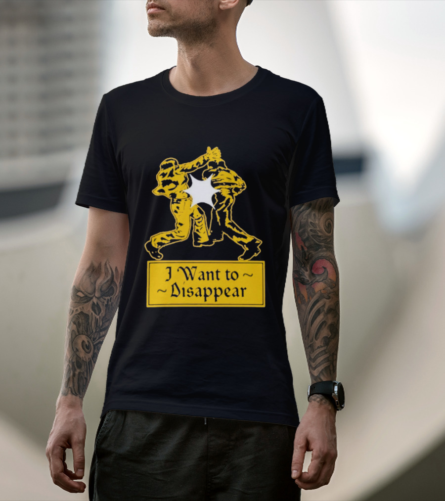 I Want To Disappear The Smiths Fighting Men Music Album T-Shirt