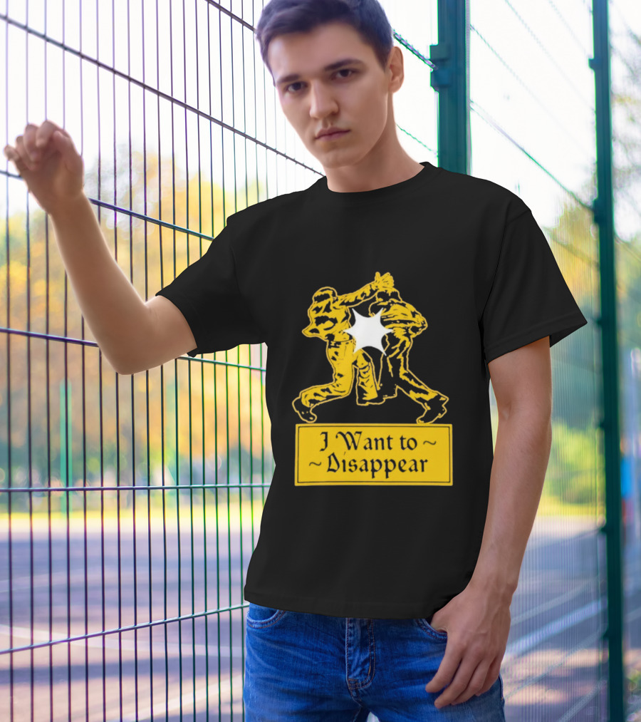 I Want To Disappear The Smiths Fighting Men Music Album T-Shirt